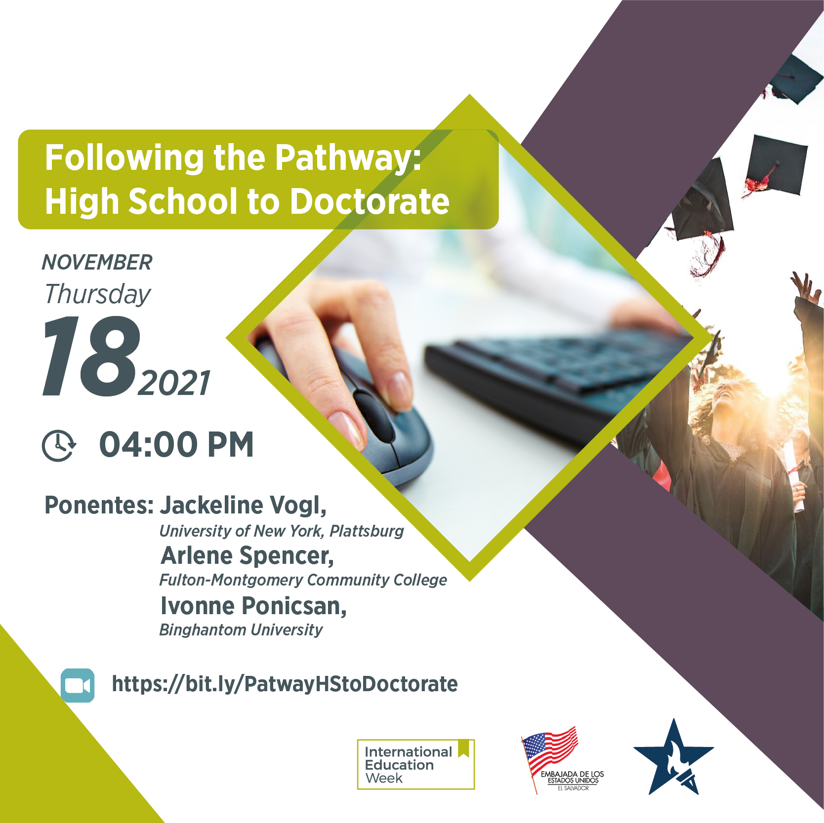 Webinar: Following the Pathway: High School to Doctorate | EducationUSA